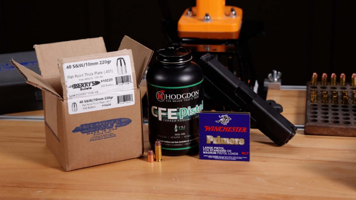 Heavy 10mm 220 Grain Berry’s FP-TP Bullet – Ultimate Reloader