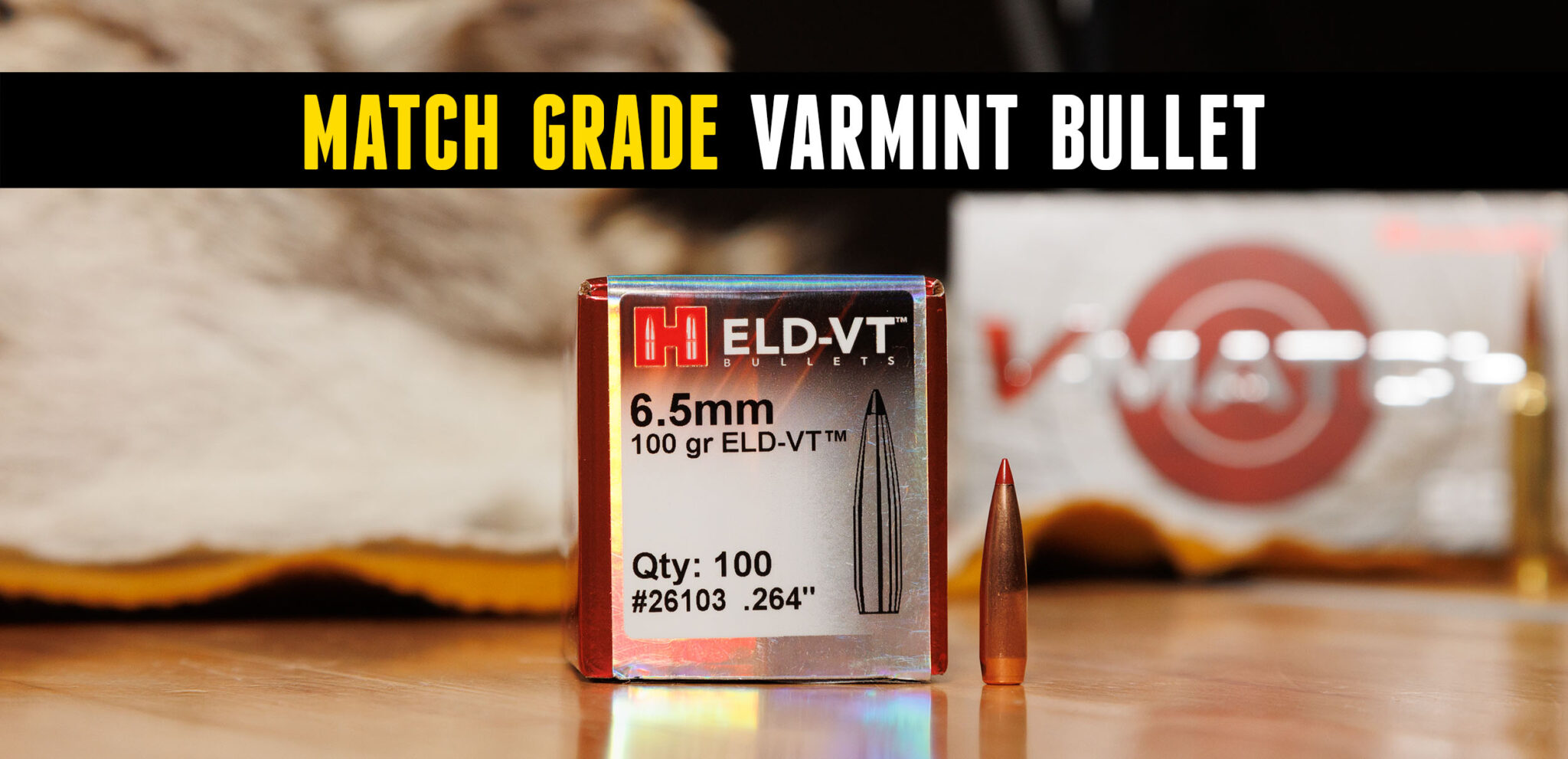 TESTED: Hornady 100 Grain 6.5 ELD-VT Precision Varmint Bullet ...
