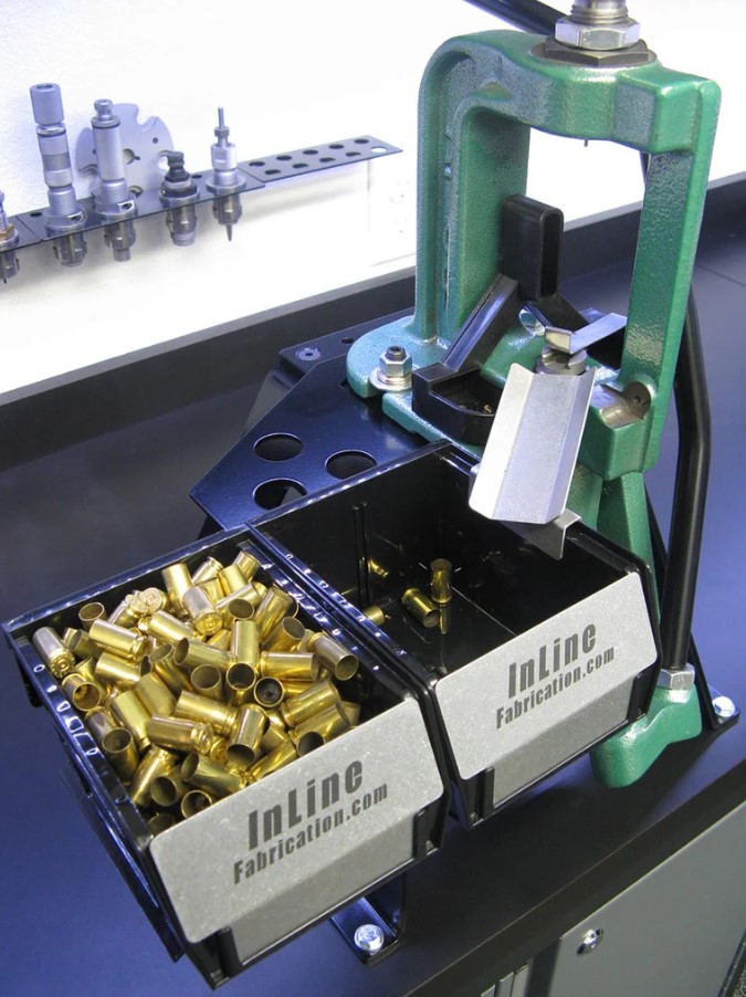 InLine Fabrication Case Eject System and Die Storage – Ultimate Reloader