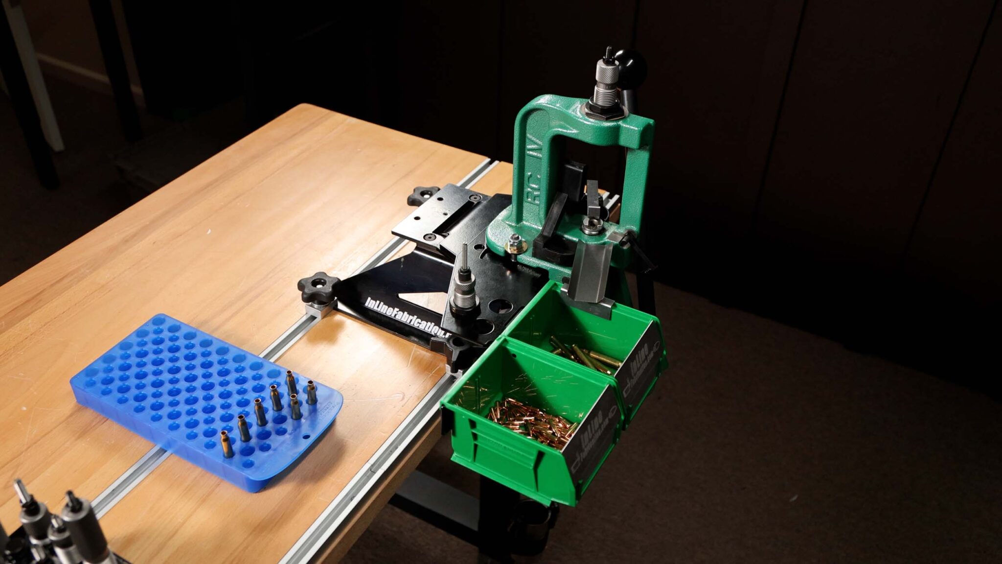 InLine Fabrication Case Eject System and Die Storage – Ultimate Reloader