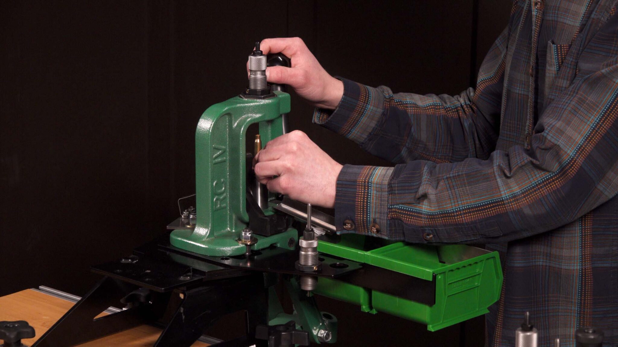 InLine Fabrication Case Eject System and Die Storage – Ultimate Reloader