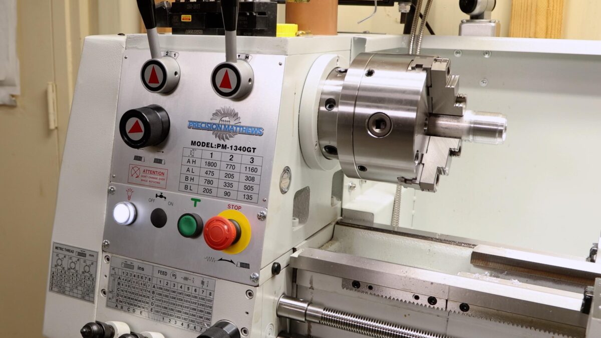 Budget Ultra Precision Lathe: Precision Matthews PM-1340GT – Ultimate ...