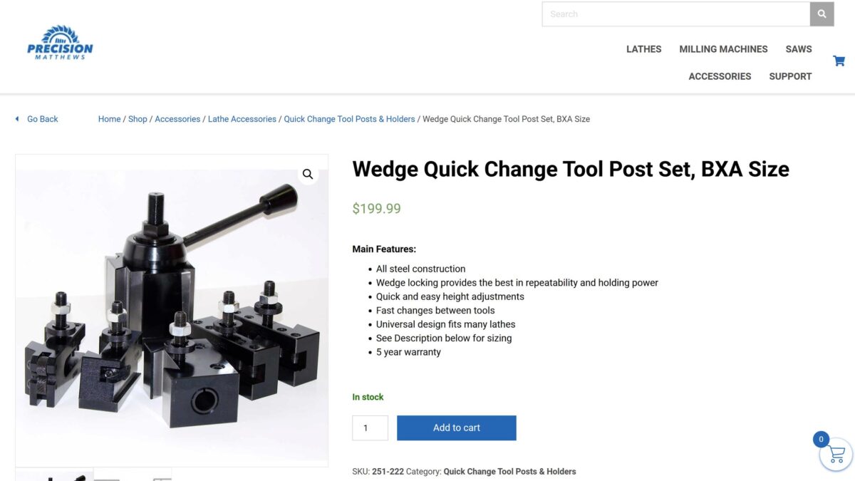 Budget Ultra Precision Lathe: Precision Matthews PM-1340GT – Ultimate ...
