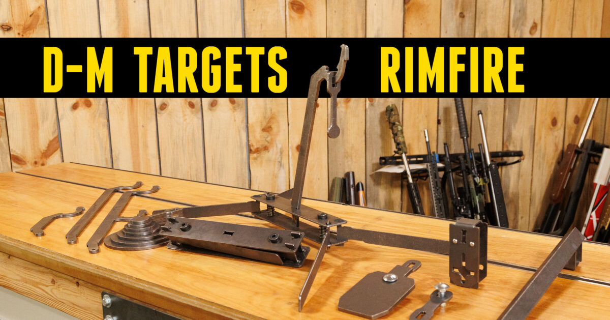 New Modular Rimfire Steel Target Kit from D-M Targets – Ultimate Reloader
