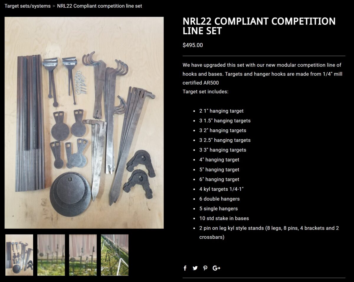 New Modular Rimfire Steel Target Kit from D-M Targets – Ultimate Reloader