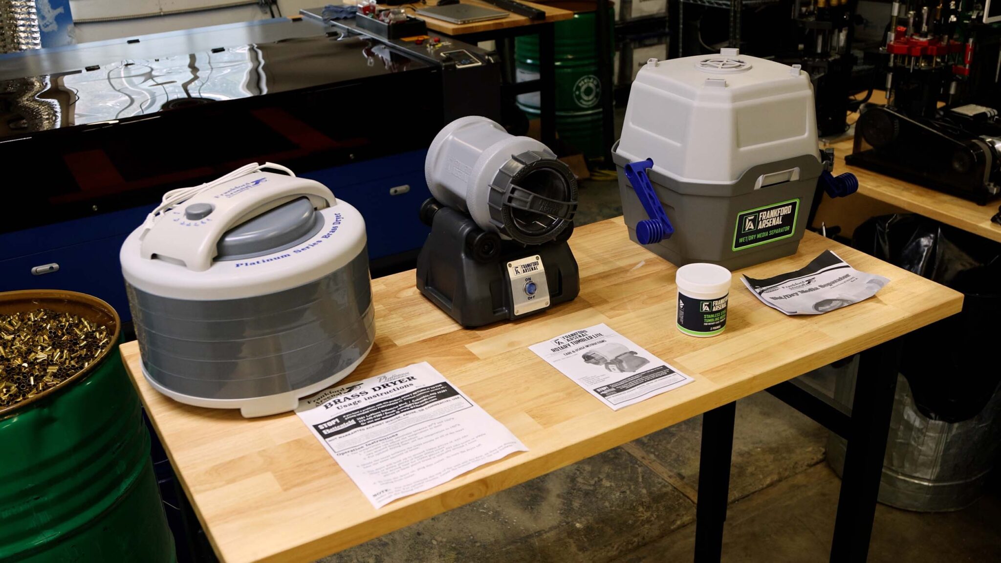 Get Started Wet Tumbling with the Frankford Arsenal Rotary Tumbler Lite ...