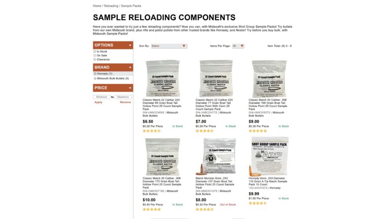 Bulk Reloading Products