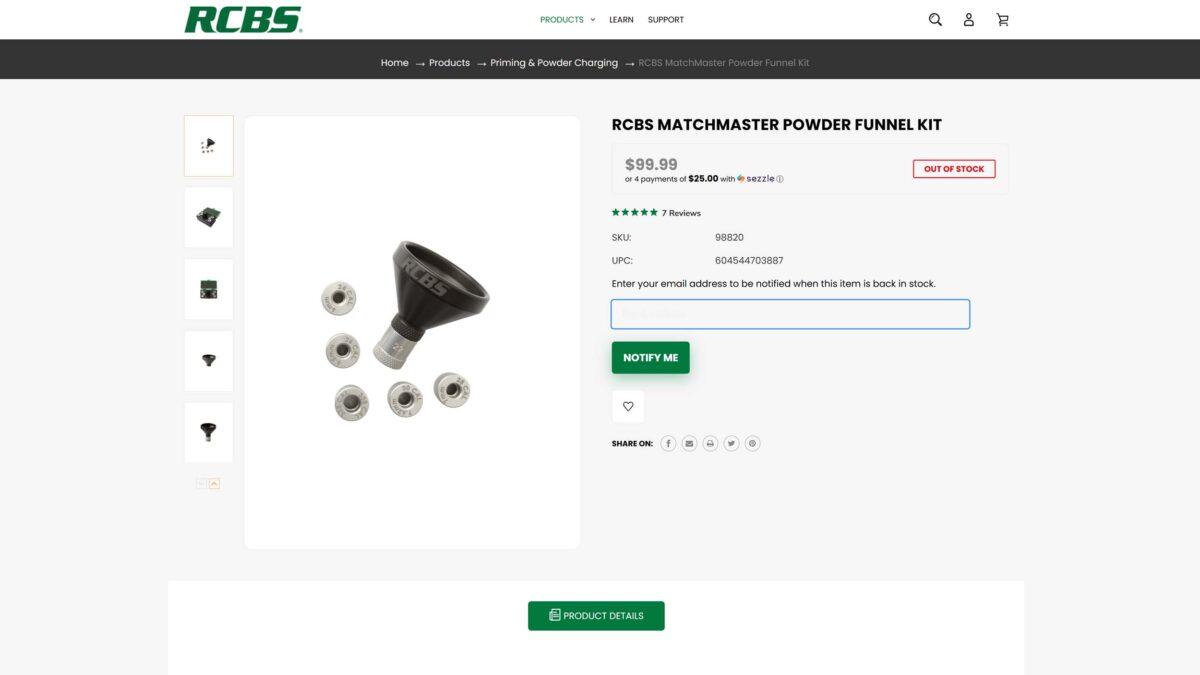 Reload Faster: NEW RCBS MatchMaster Powder Funnel Kit – Ultimate Reloader
