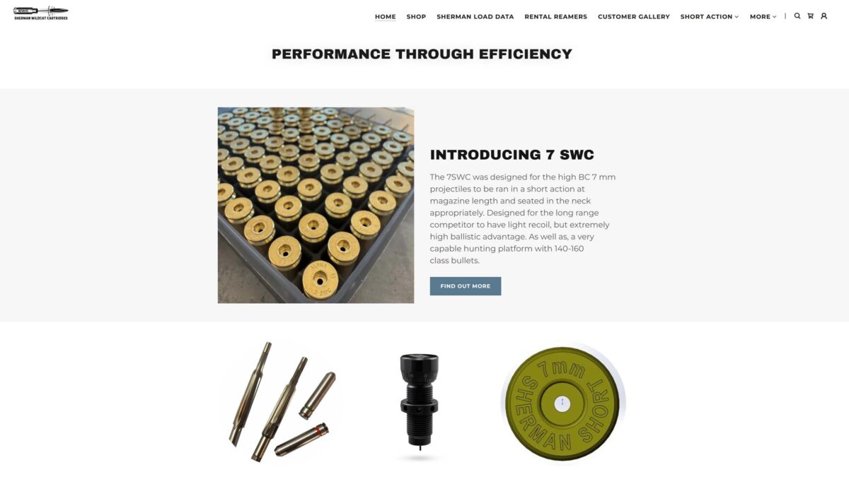 Sherman Wildcats: Custom Rifles, Reloading, & Performance! – Ultimate ...