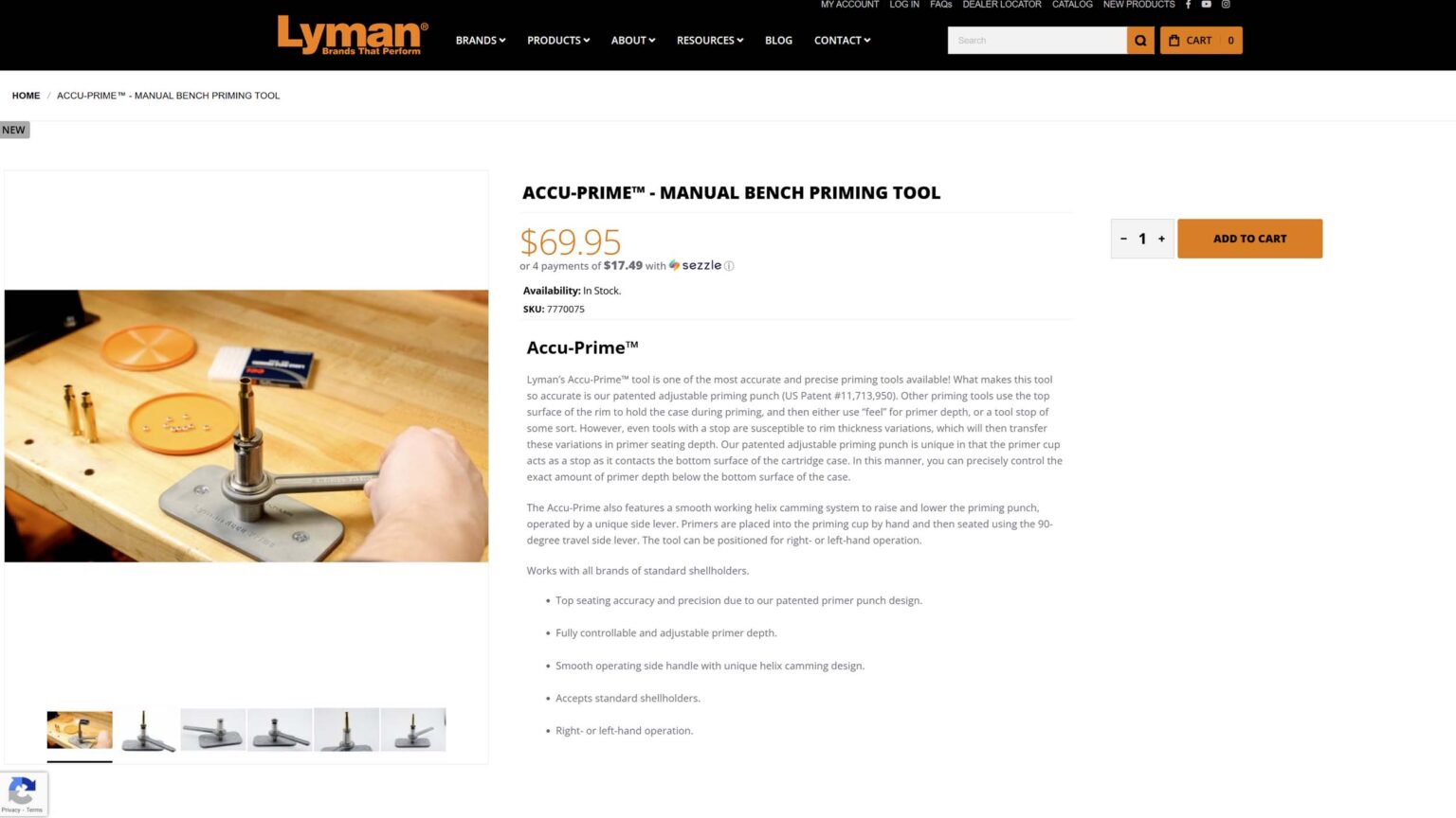A New Way to Prime: Lyman Accu-Prime Bench Top Primers – Ultimate Reloader