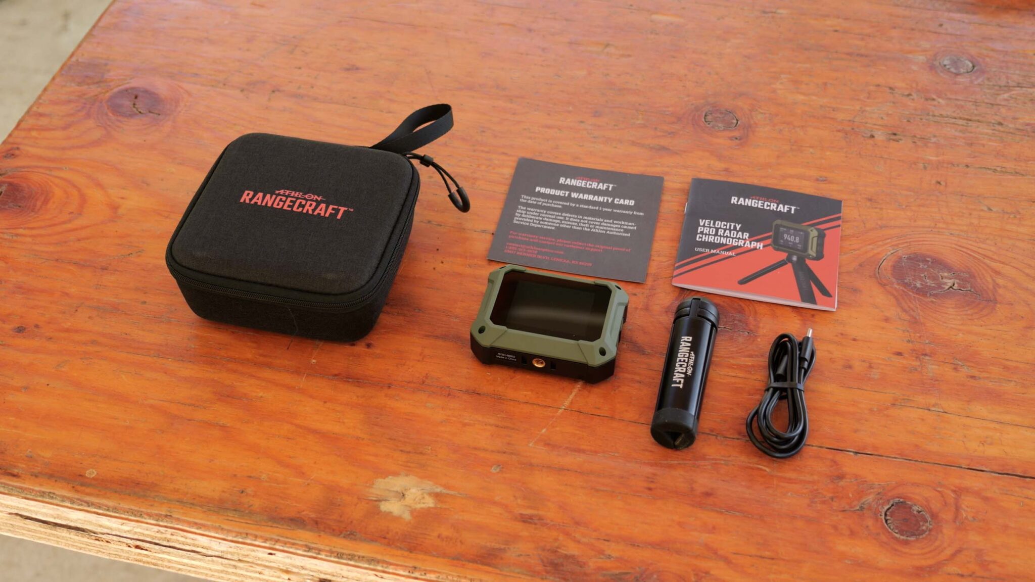 NEW: Athlon Rangecraft Velocity PRO Radar Chronograph – Ultimate Reloader