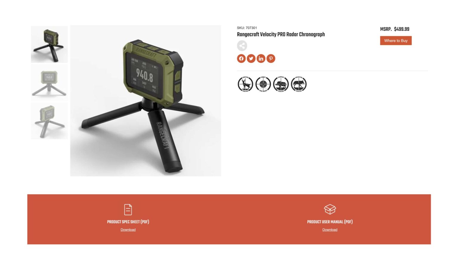 NEW: Athlon Rangecraft Velocity PRO Radar Chronograph – Ultimate Reloader