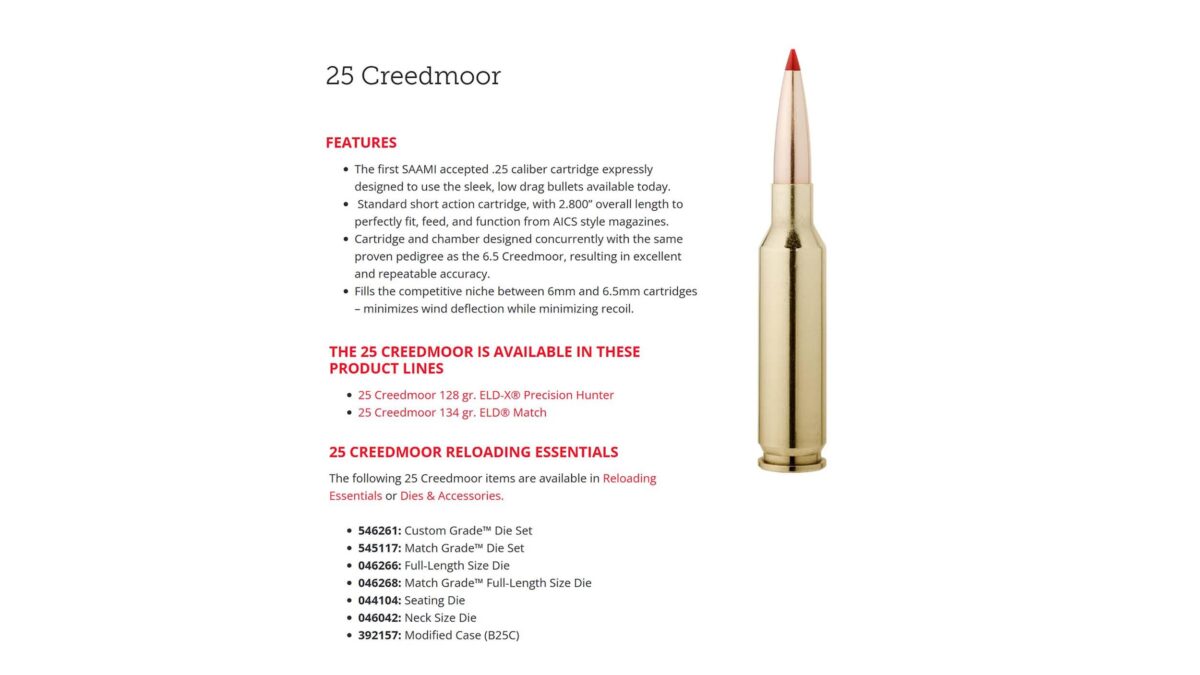 NEW: Custom 25 Creedmoor Build A-Z – Ultimate Reloader