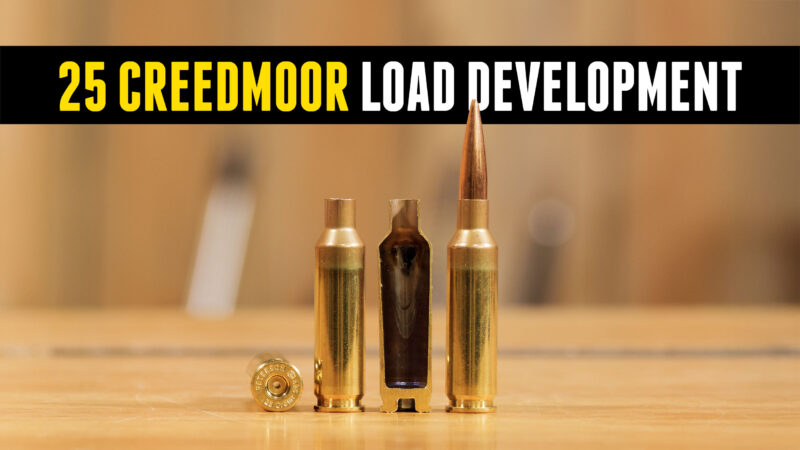 .25 Creedmoor Load Development with Peterson Brass – Ultimate Reloader