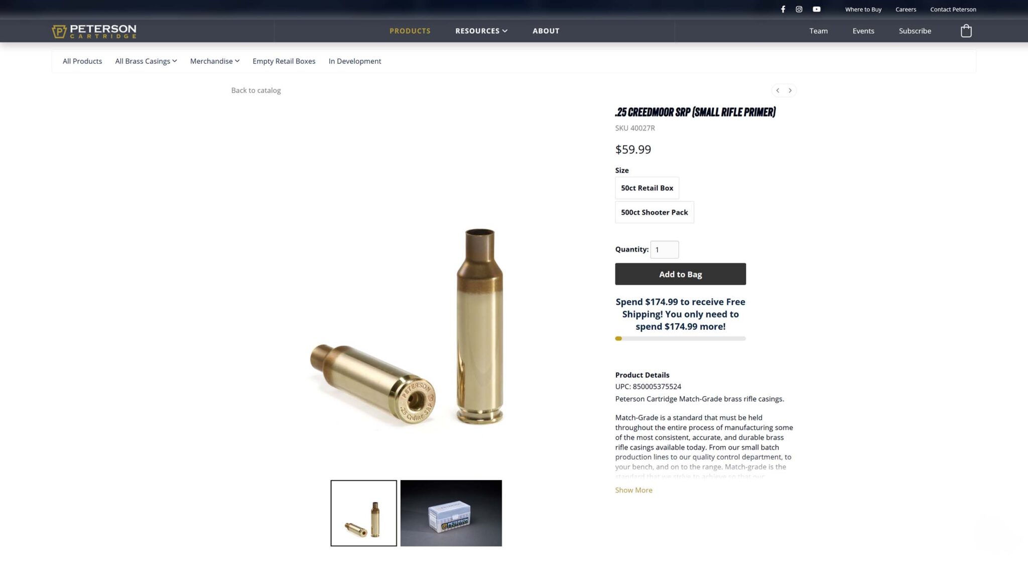 .25 Creedmoor Load Development with Peterson Brass – Ultimate Reloader