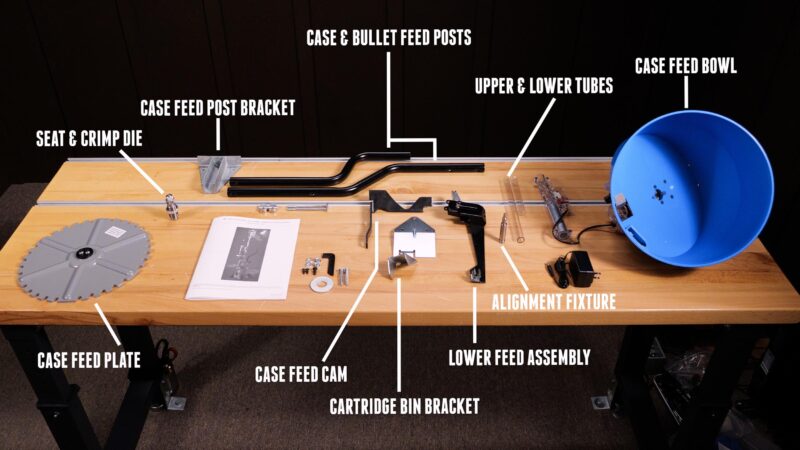 Next Level Dillon 550 Setup: New Bullet Feeder & Case Feed – Ultimate ...