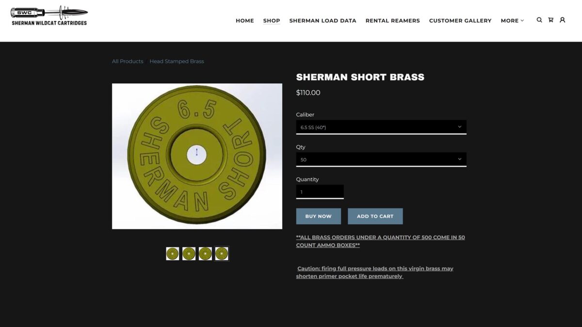 6.5 Sherman Short Custom Build – Ultimate Reloader