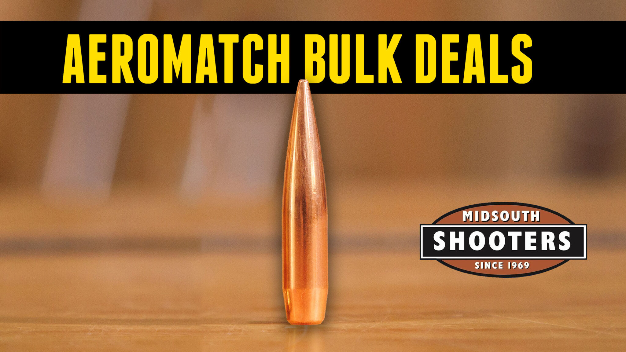 Save with AEROMATCH Bullets at Midsouth – Ultimate Reloader