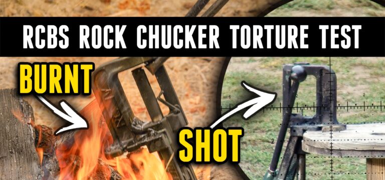 Extreme RCBS Rock Chucker Torture Test: Will It Load? – Ultimate Reloader