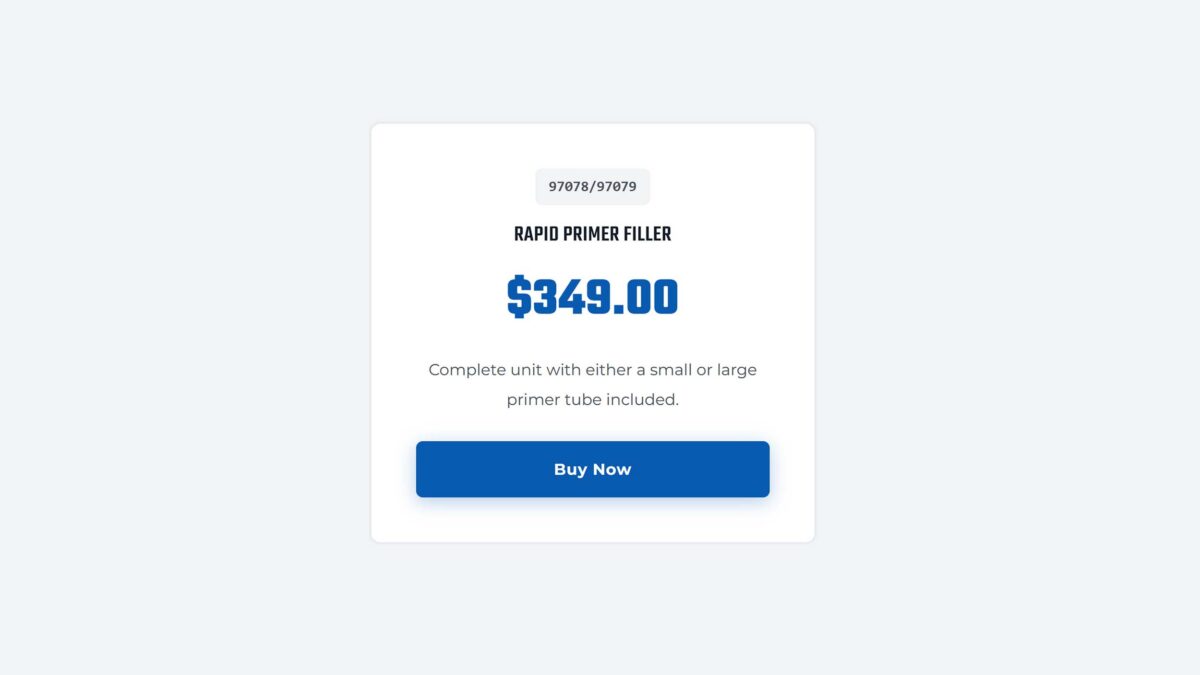New Dillon Precision Rapid Primer Filler – Ultimate Reloader